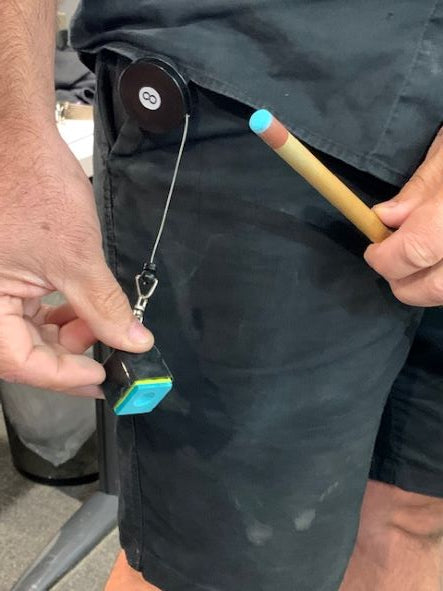 Retractable Chalk Holder – On Cue