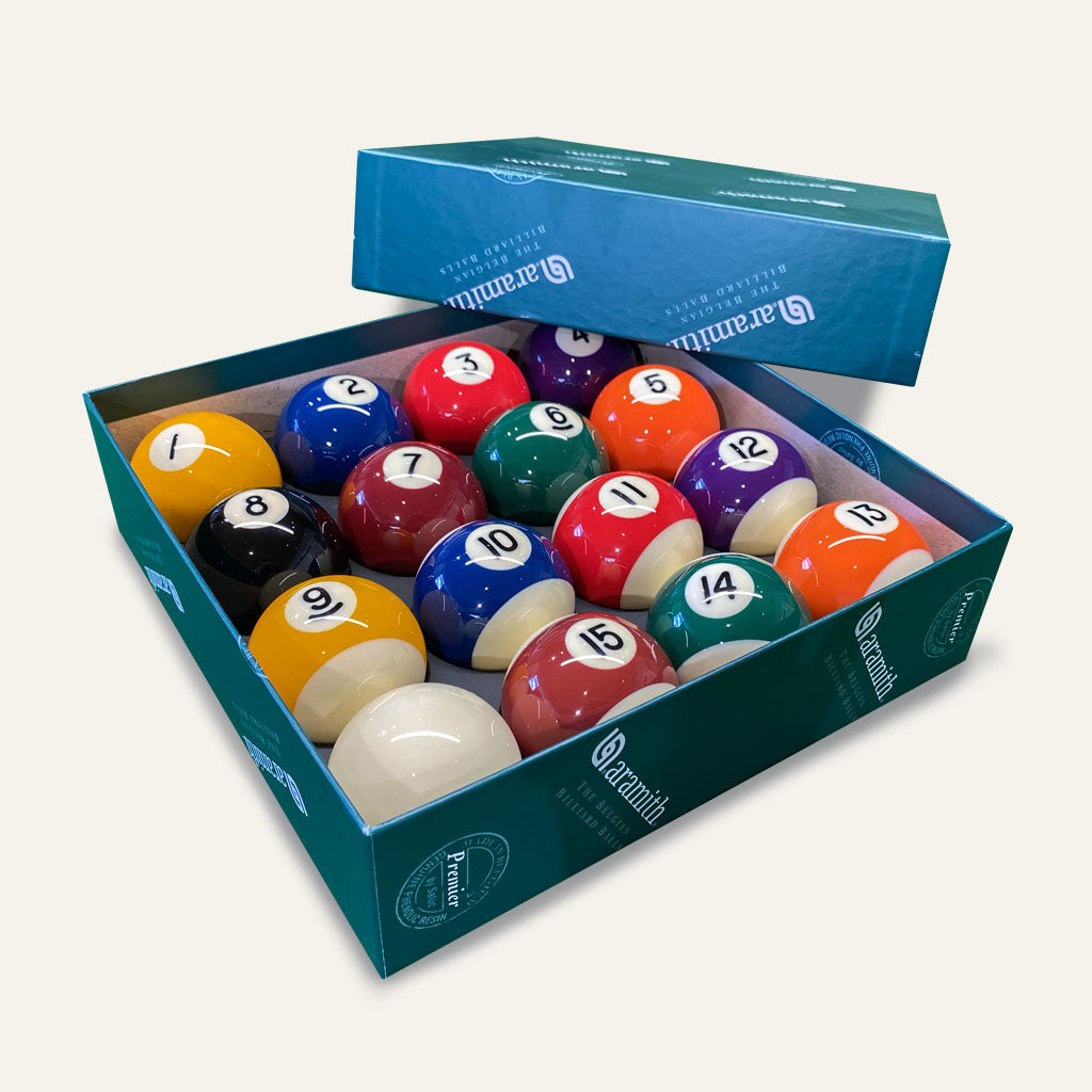 Aramith Premier Pool Ball set – On Cue