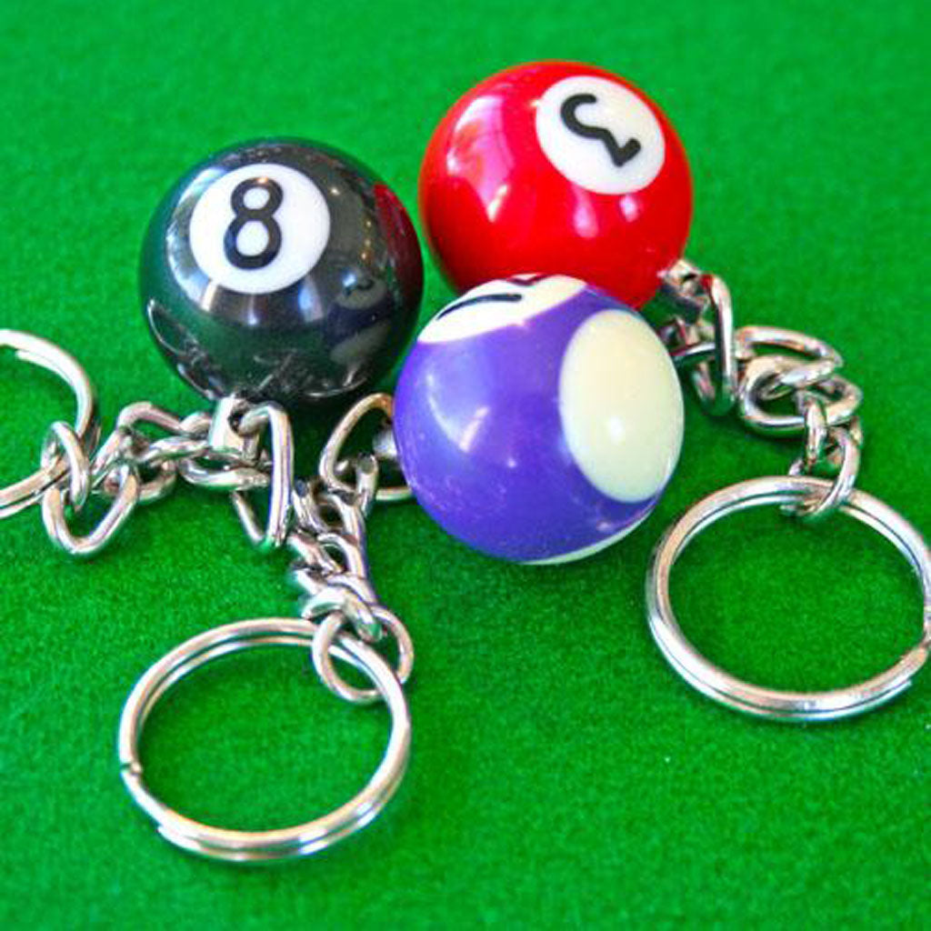Pool Ball Key Rings – On Cue